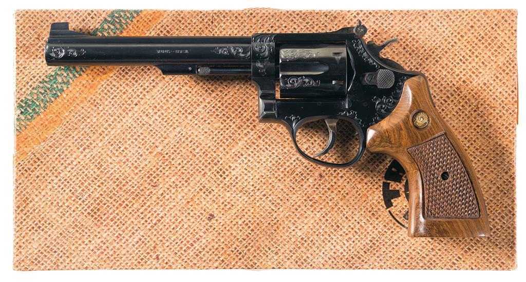 Engraved Taurus Model 96 Double Action Revolver with Box | Rock Island ...