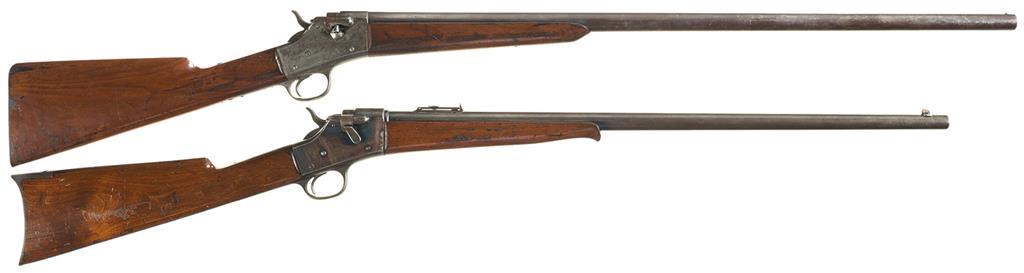 Two Scarce Whitney Phoenix Single Shot Breech Loading Long Guns | Rock ...