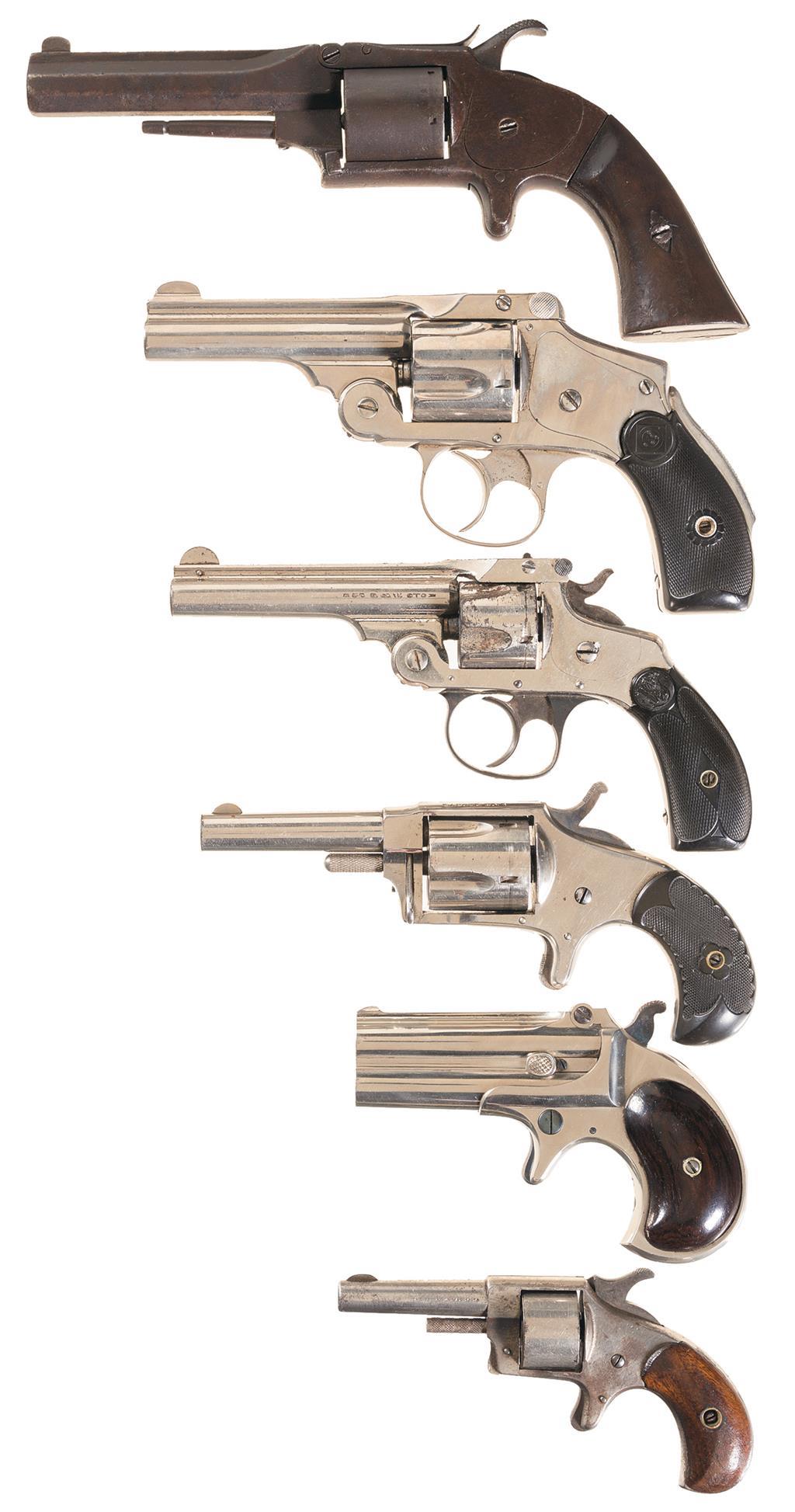 Six Revolvers | Rock Island Auction