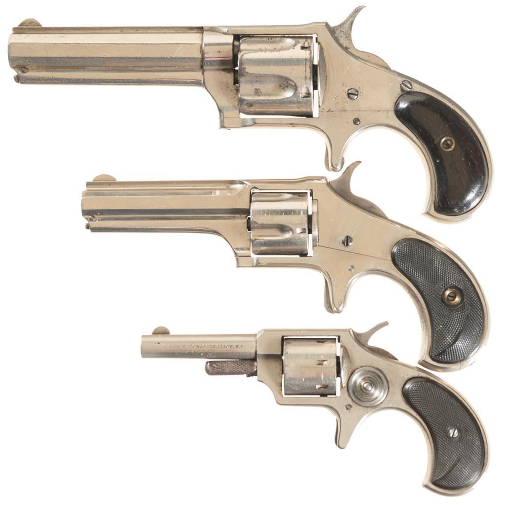 Three Remington Spur Trigger Revolvers | Rock Island Auction