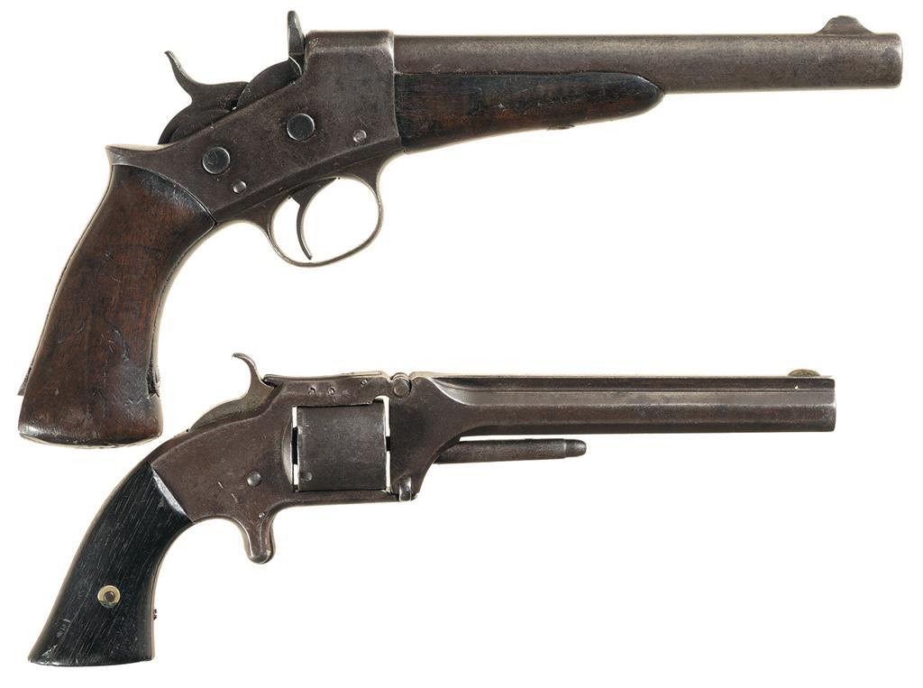 Two Antique Handguns | Rock Island Auction