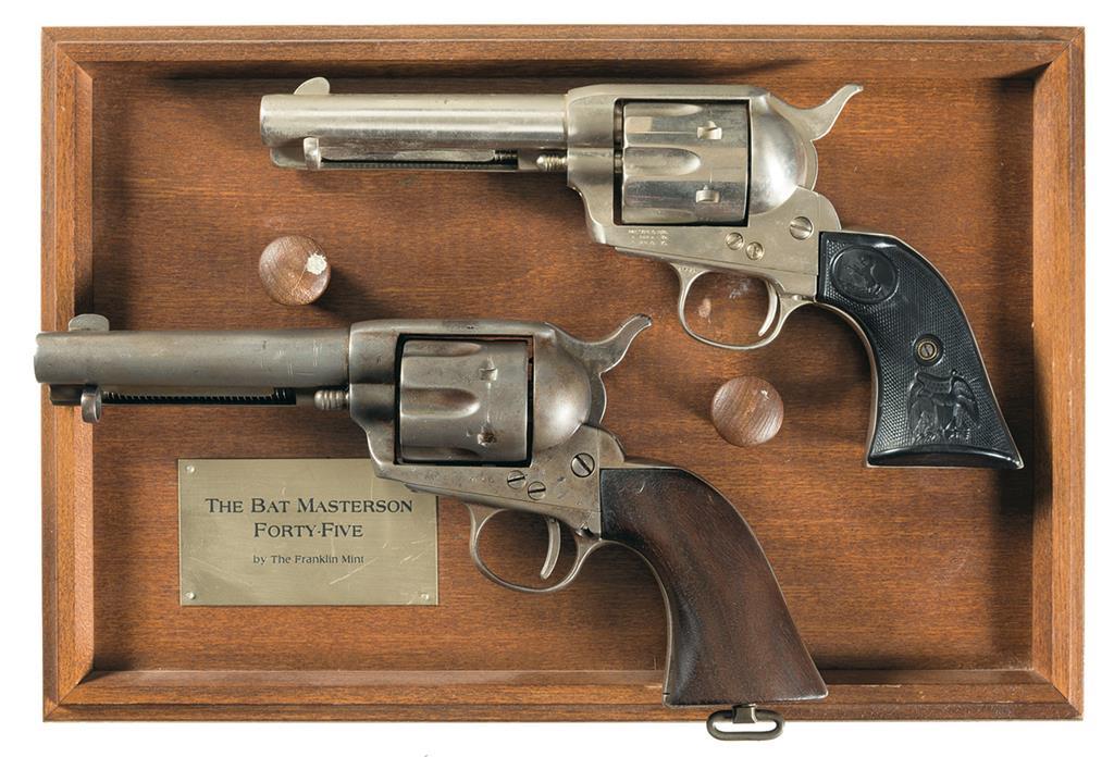 One Colt and One Replica Single Action Army Revolver -A) Frankli | Rock ...