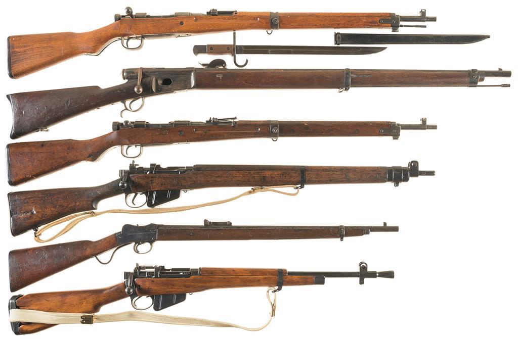 Six Military Long Guns | Rock Island Auction