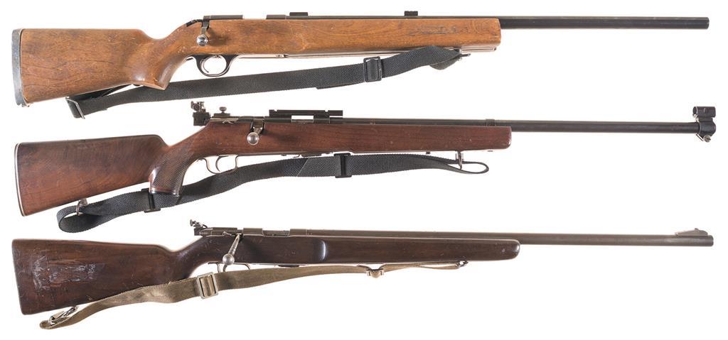 Three Bolt Action Rimfire Target Rifles | Rock Island Auction