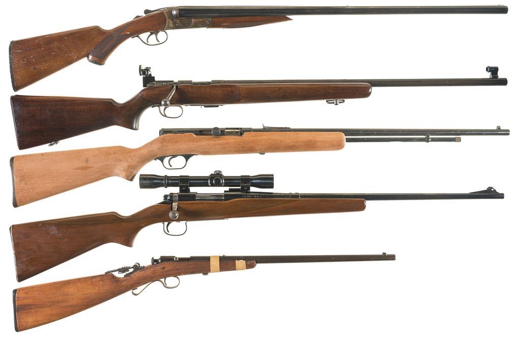 Five Sporting Long Guns | Rock Island Auction