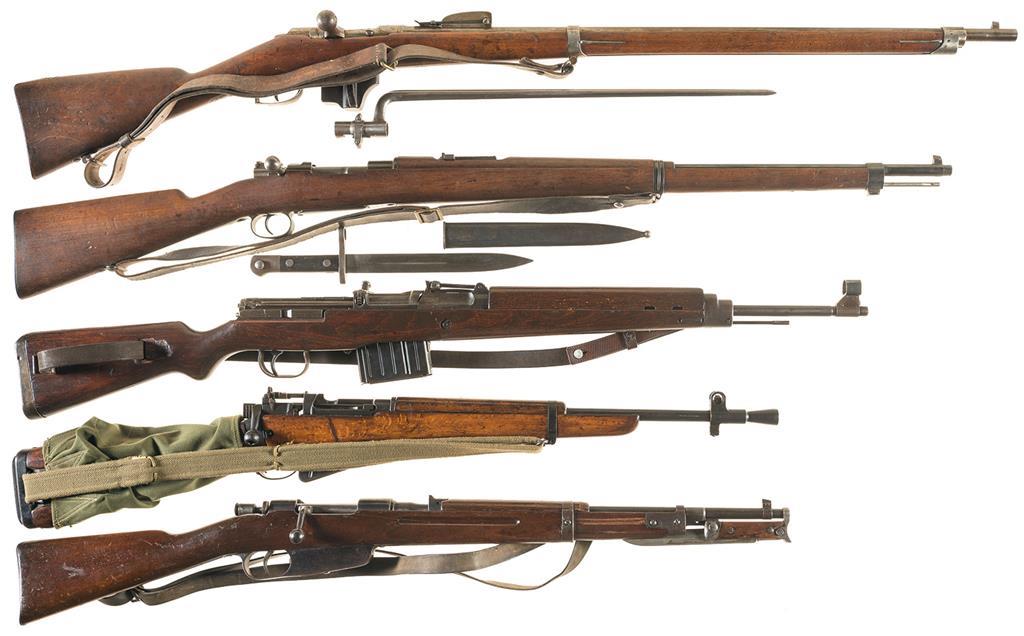 Five European Military Rifles | Rock Island Auction