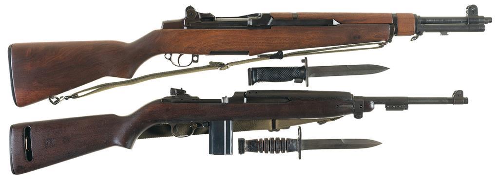 Two U.S. Military Semi-Automatic M1 Garand Rifles | Rock Island Auction