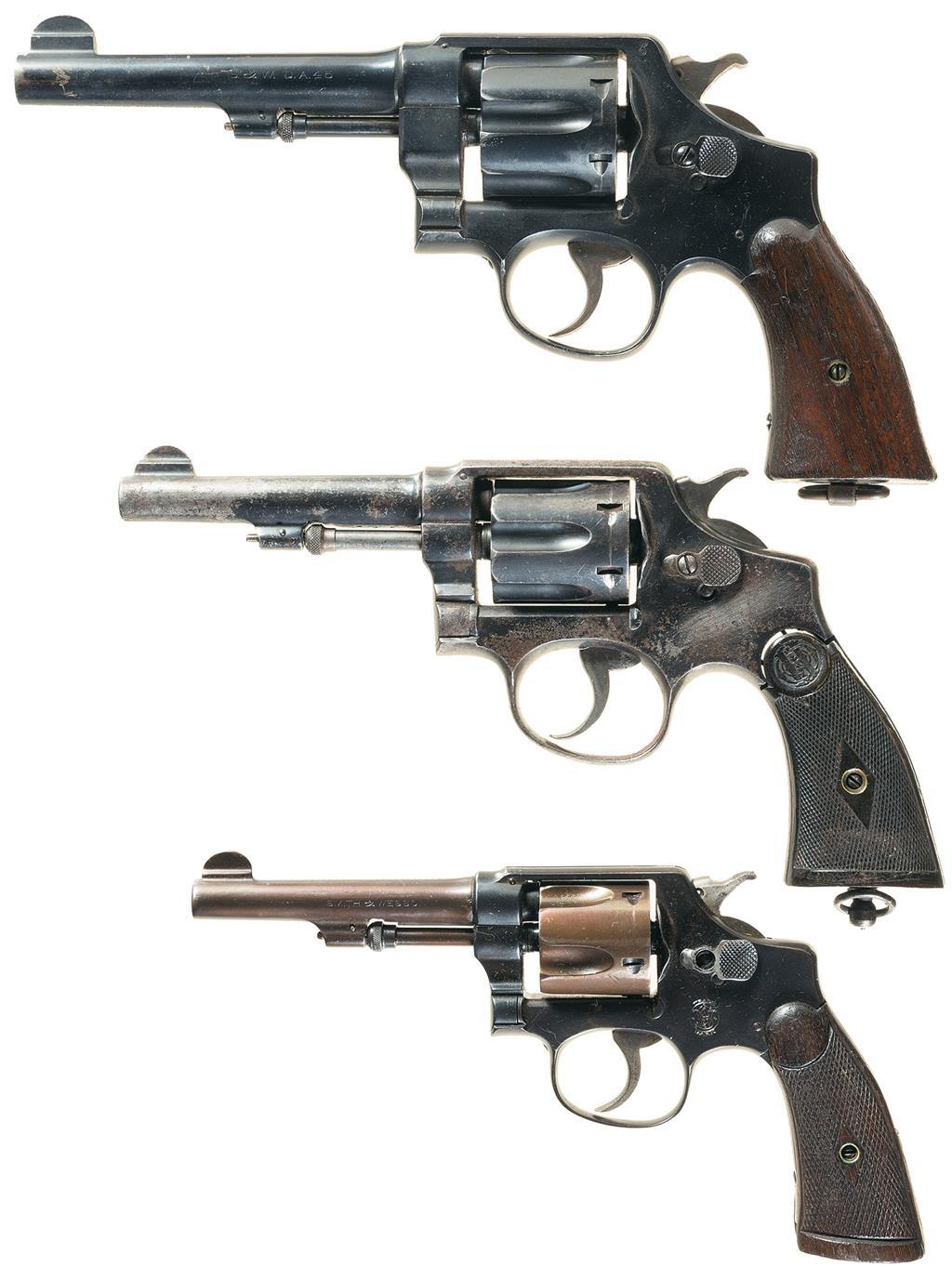Three DA Revolvers | Rock Island Auction