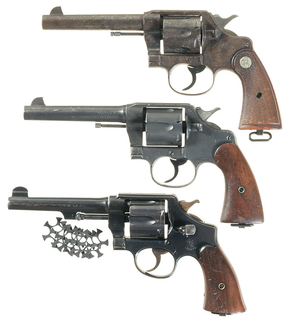 Three DA Revolvers | Rock Island Auction