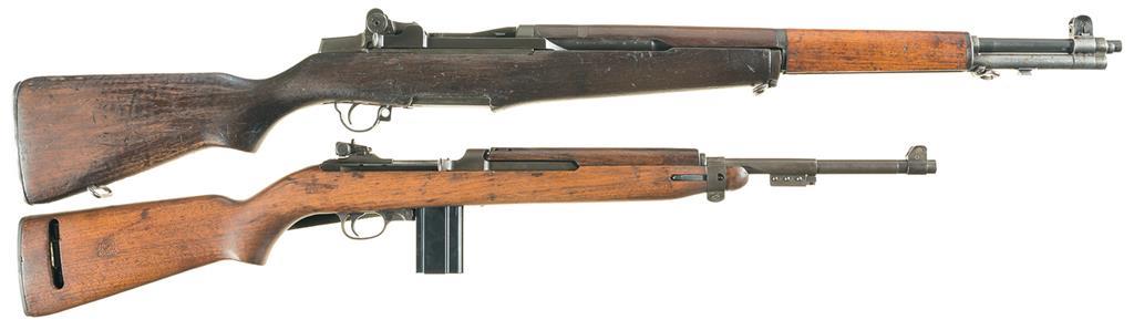 Two U.S. Military Semi-Automatic Rifles | Rock Island Auction