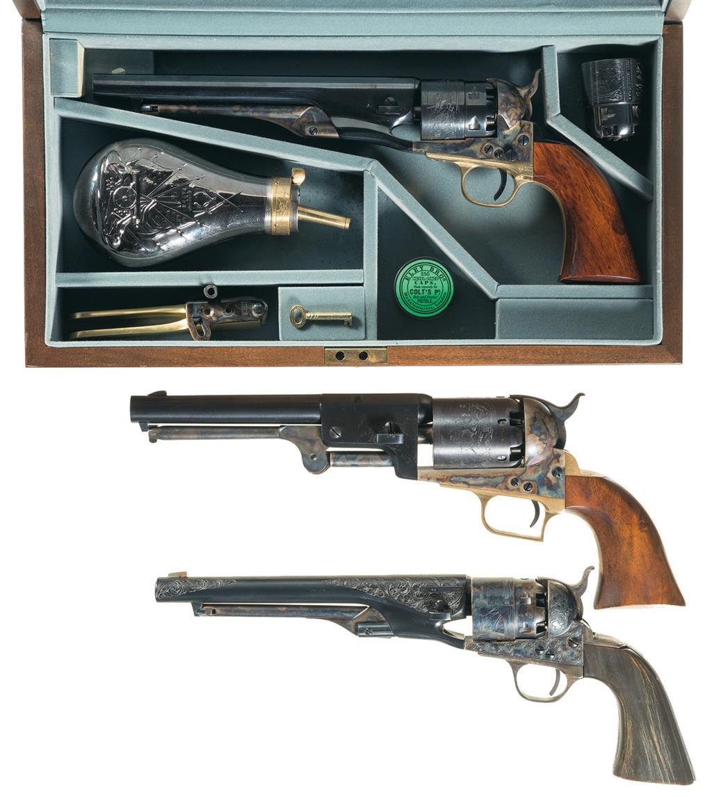 Three Percussion Revolvers | Rock Island Auction