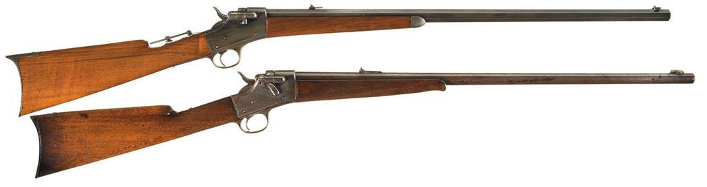 Two Scarce Whitney Phoenix Breech Loading Single Shot Sporting R | Rock ...