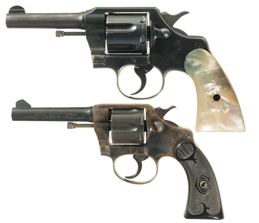Two Colt DA Revolvers | Rock Island Auction