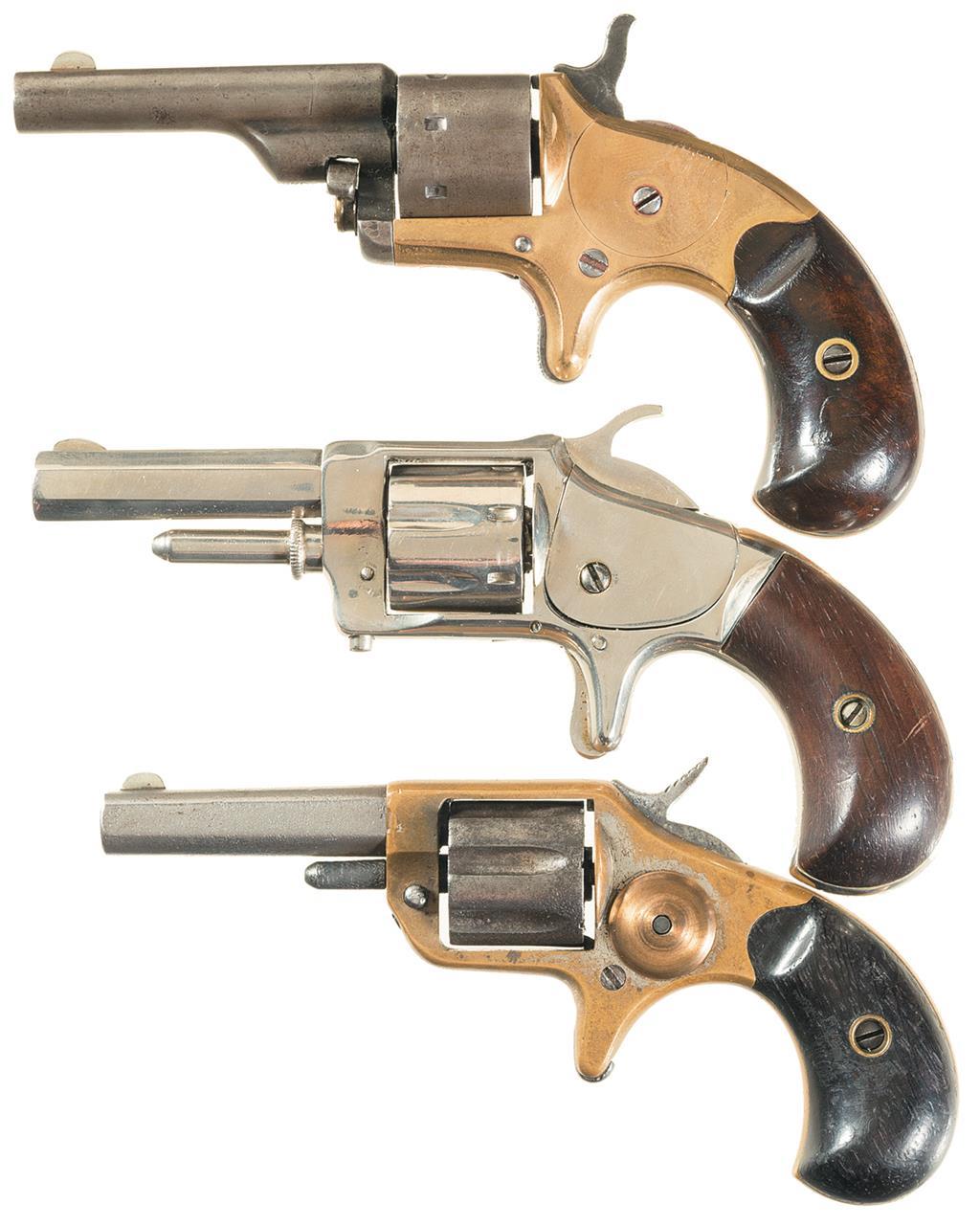 Three Rimfire Pocket Revolvers | Rock Island Auction