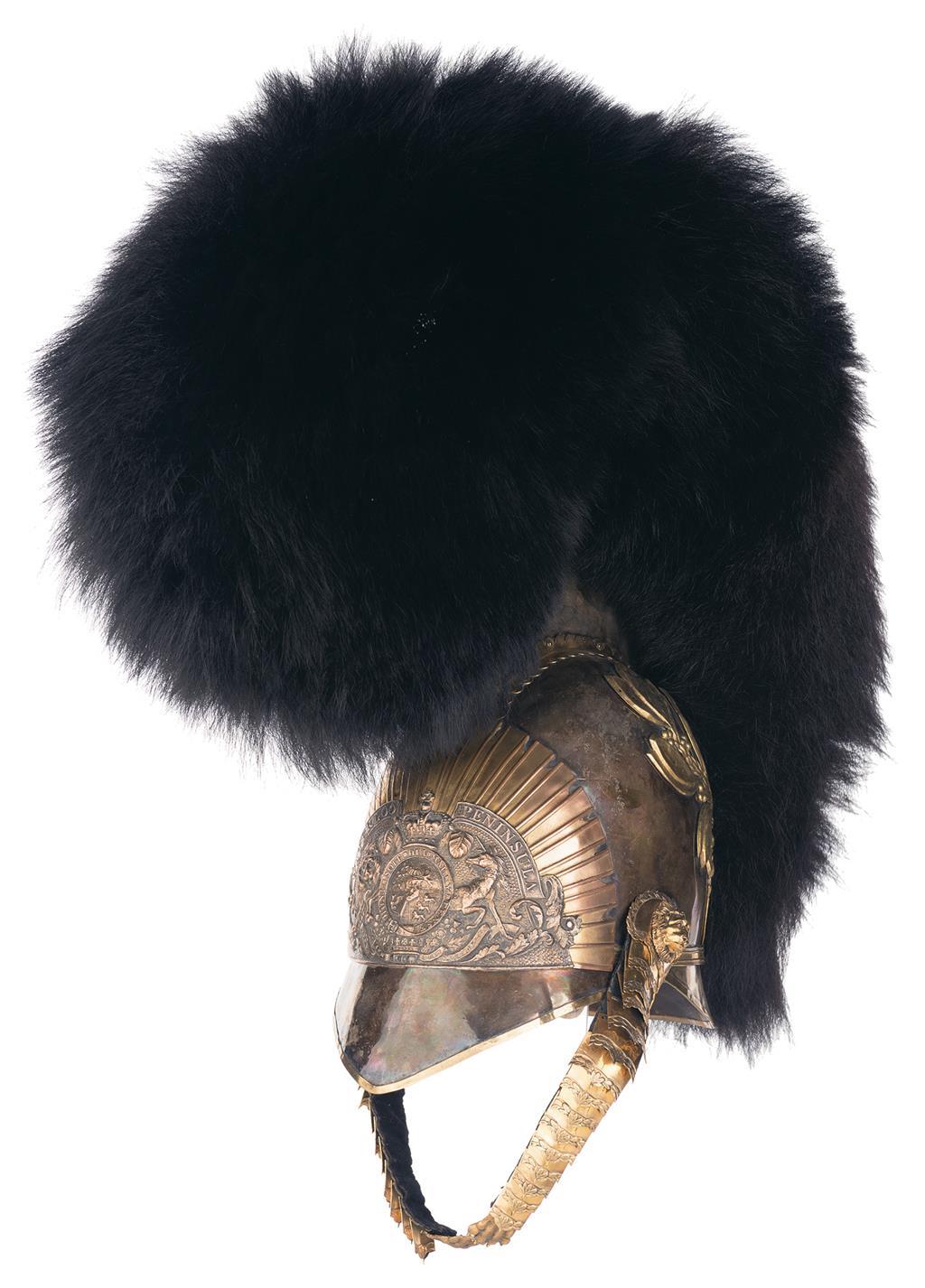 Rare Royal Horse Guards 'Roman' Style Officer's Helmet | Rock Island ...