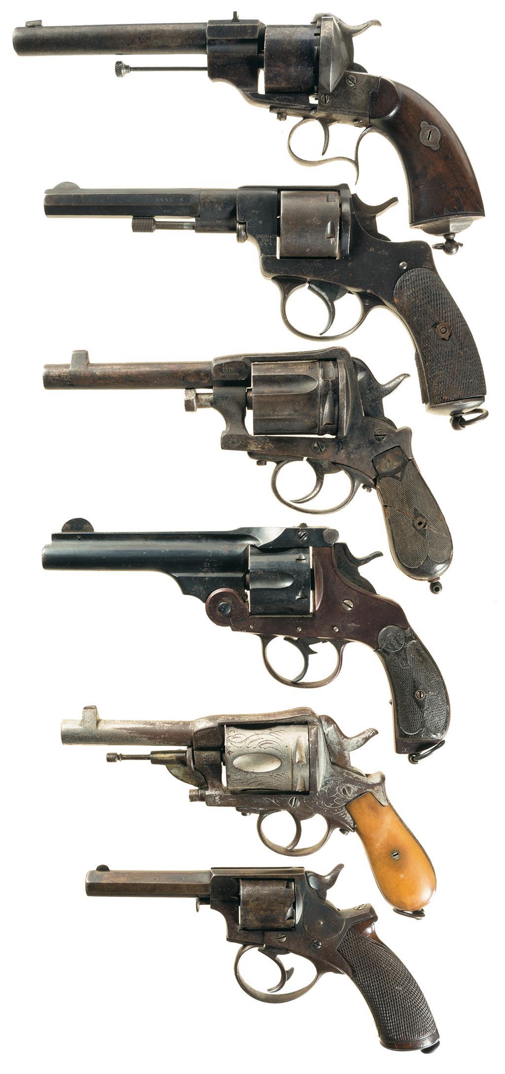 Six European Revolvers | Rock Island Auction
