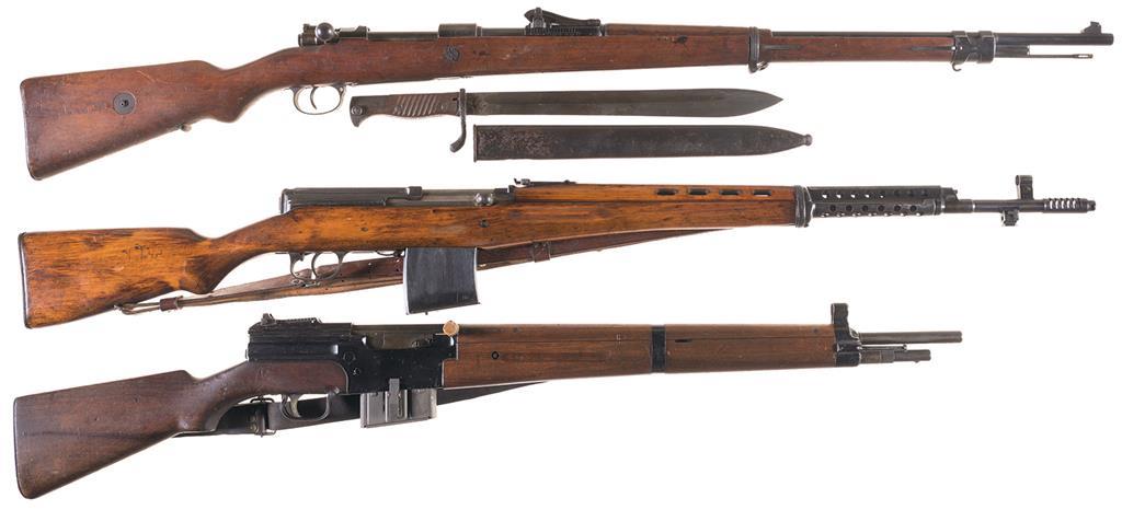 Three European Military Rifles | Rock Island Auction