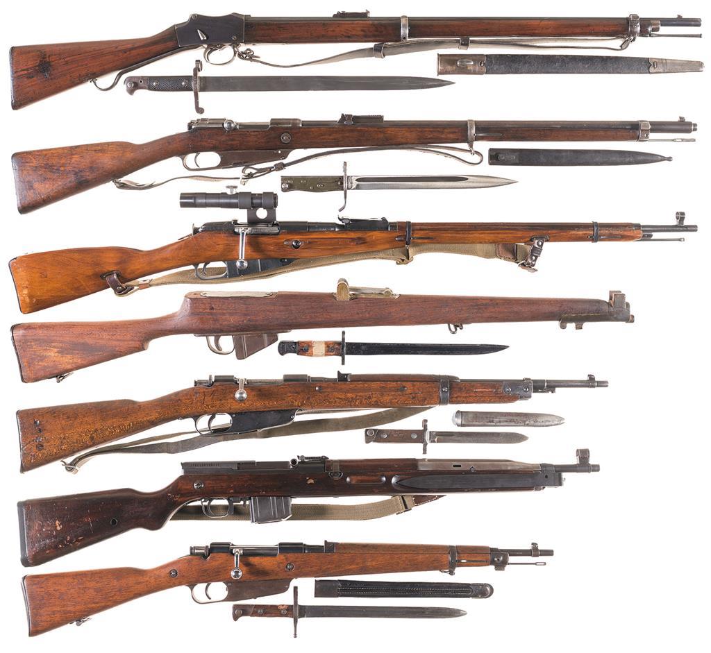 Four Rifles, Two Carbines and a Fencing Rifle | Rock Island Auction