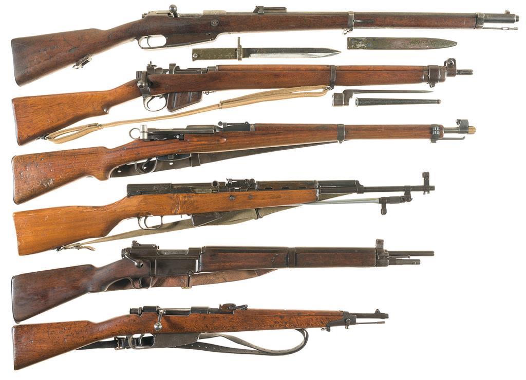 Five Rifles and One Carbine | Rock Island Auction