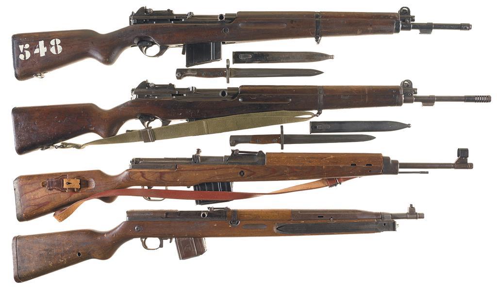 Four Semi-Automatic European Military Rifles | Rock Island Auction