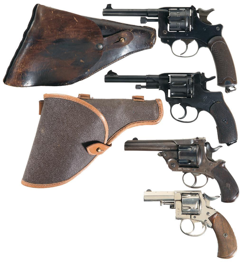 Four European DA Revolvers | Rock Island Auction
