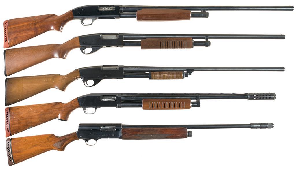 Five Shotguns | Rock Island Auction