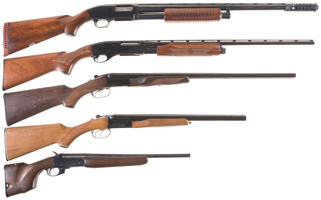 Five Shotguns | Rock Island Auction
