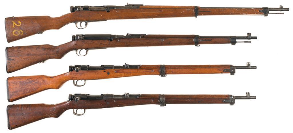 Four Japanese Bolt Action Rifles | Rock Island Auction