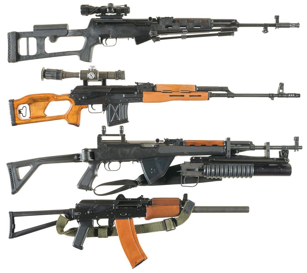 Four Semi-Automatic Sporting Rifles | Rock Island Auction