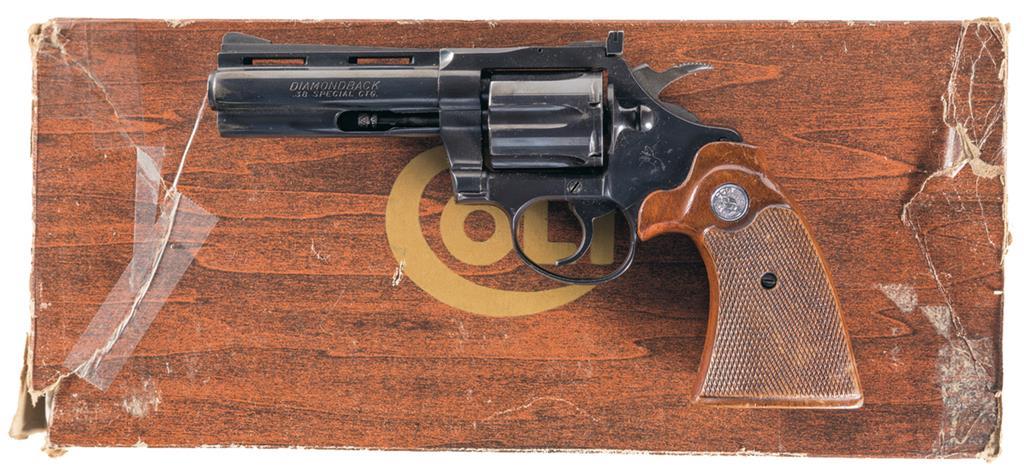 Colt Diamondback Revolver 38 special | Rock Island Auction