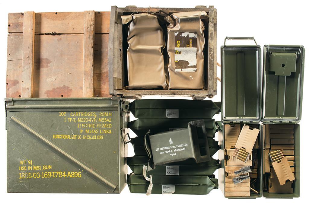 Grouping of Nearly 5,000 Rounds of Military Style Ammunition | Rock ...