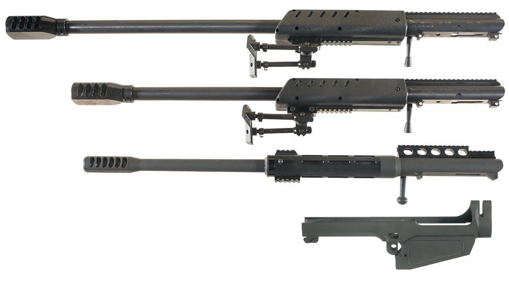 Three .50 BMG Bolt Action Rifles and One Lower Receiver | Rock Island ...
