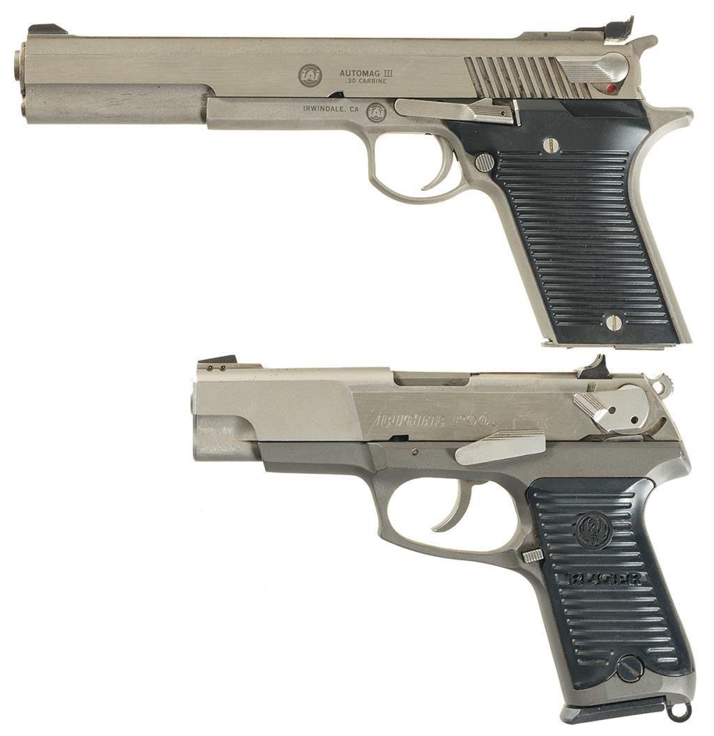 Two Semi-Automatic Pistols | Rock Island Auction