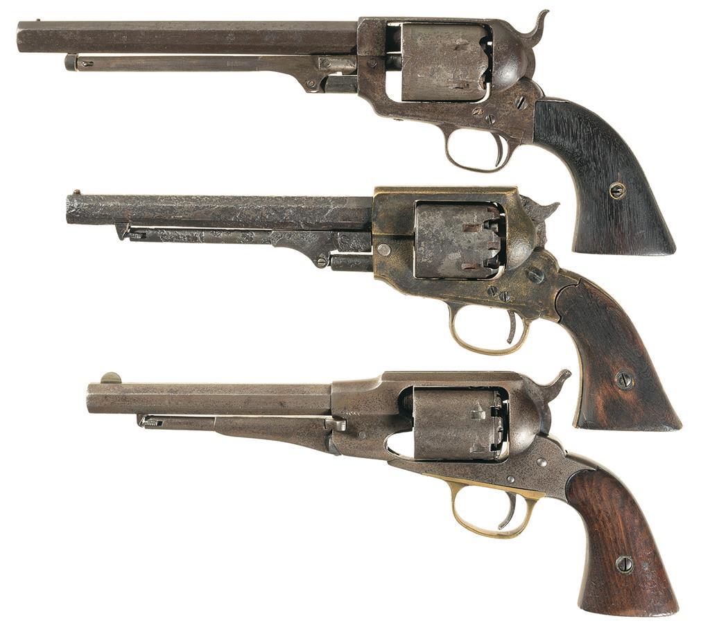 Three Revolvers | Rock Island Auction