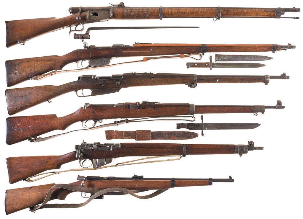 Six European Military Rifles | Rock Island Auction