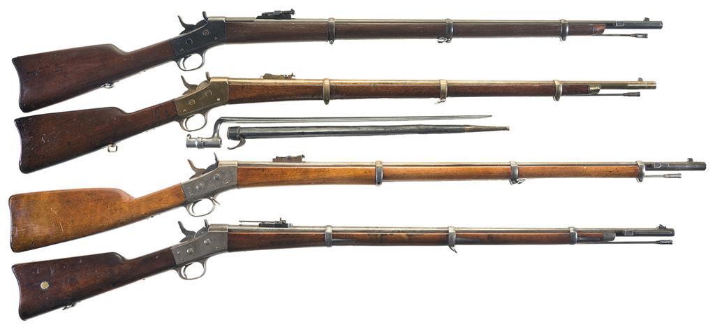 Four Antique Military Rifles | Rock Island Auction