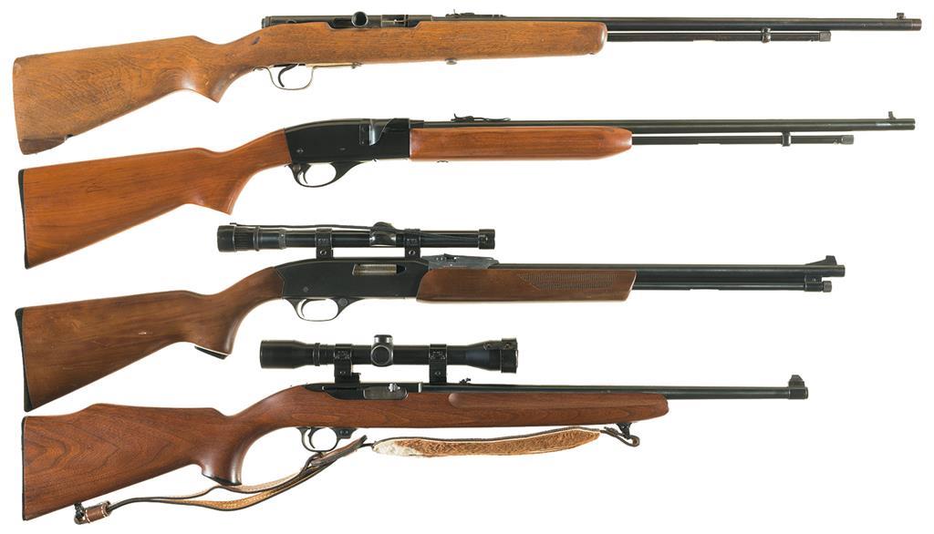Four Semi-Automatic Rifles | Rock Island Auction