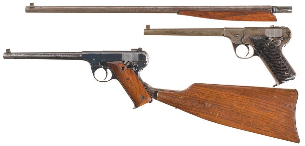 Two Fiala Arms Model 1920 Target Pistols | Rock Island Auction