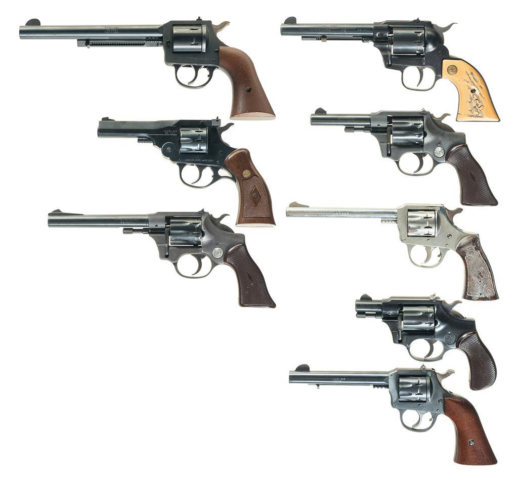 Eight DA Revolvers | Rock Island Auction