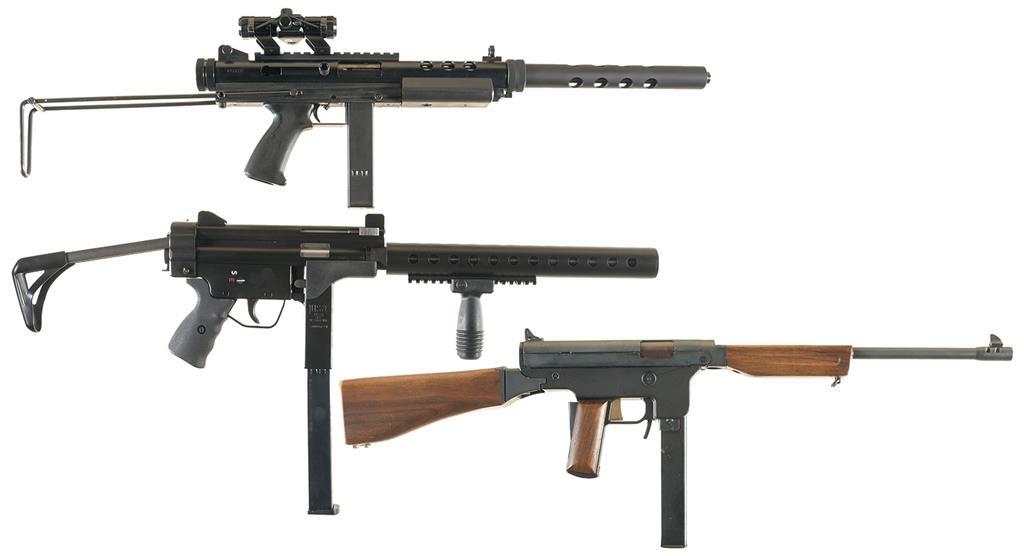Three Semi-Automatic Carbine Style Rifles | Rock Island Auction