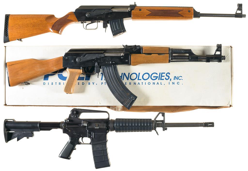 Three Semi-Automatic Sporting Rifles | Rock Island Auction