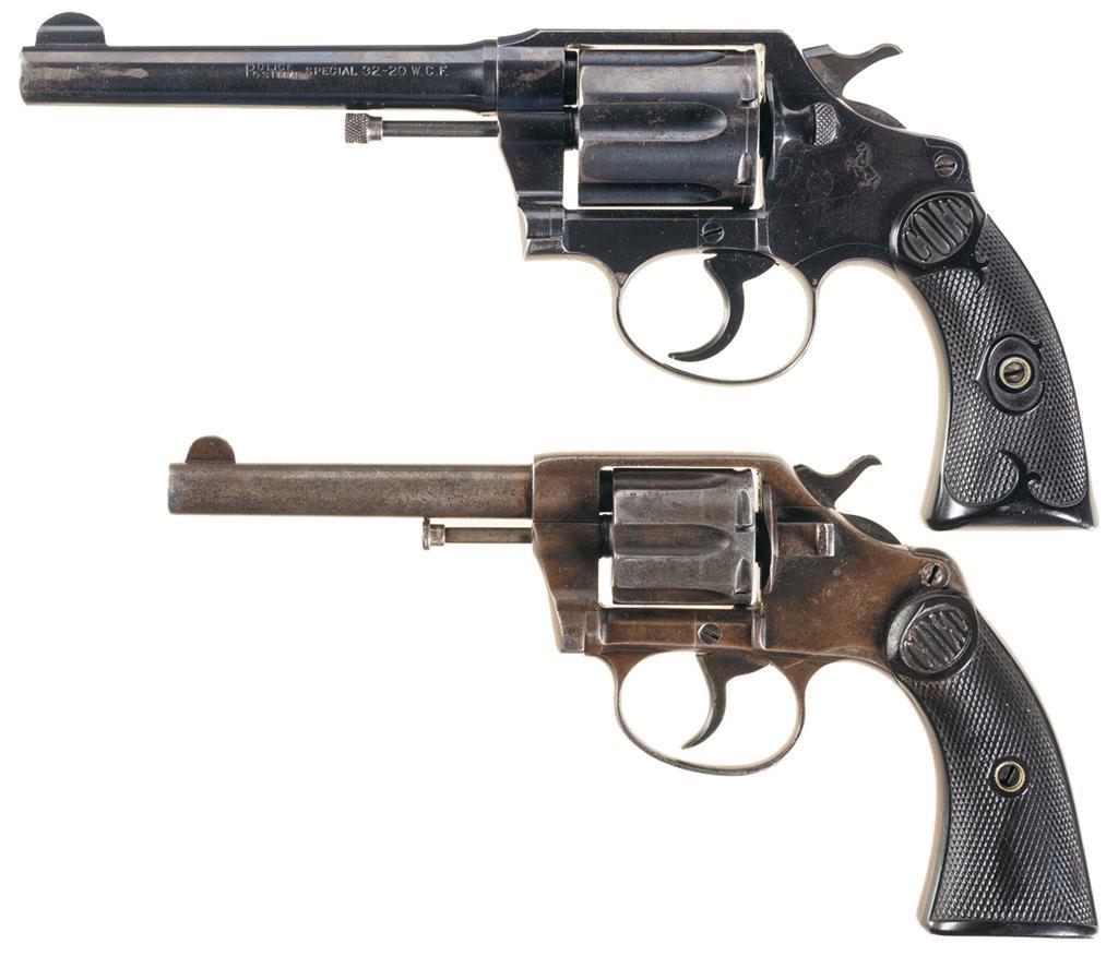 Two Colt DA Revolvers | Rock Island Auction