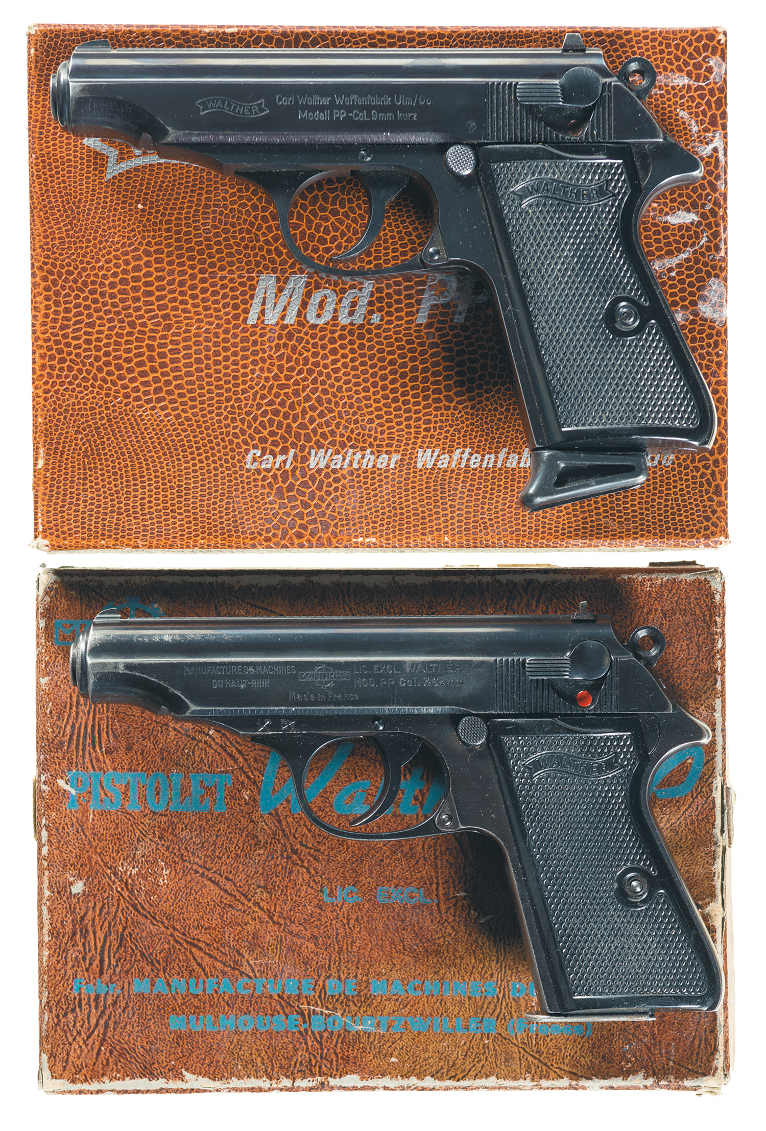 Two Walther Model PP Semi-Automatic Pistols w/ Boxes | Rock Island Auction