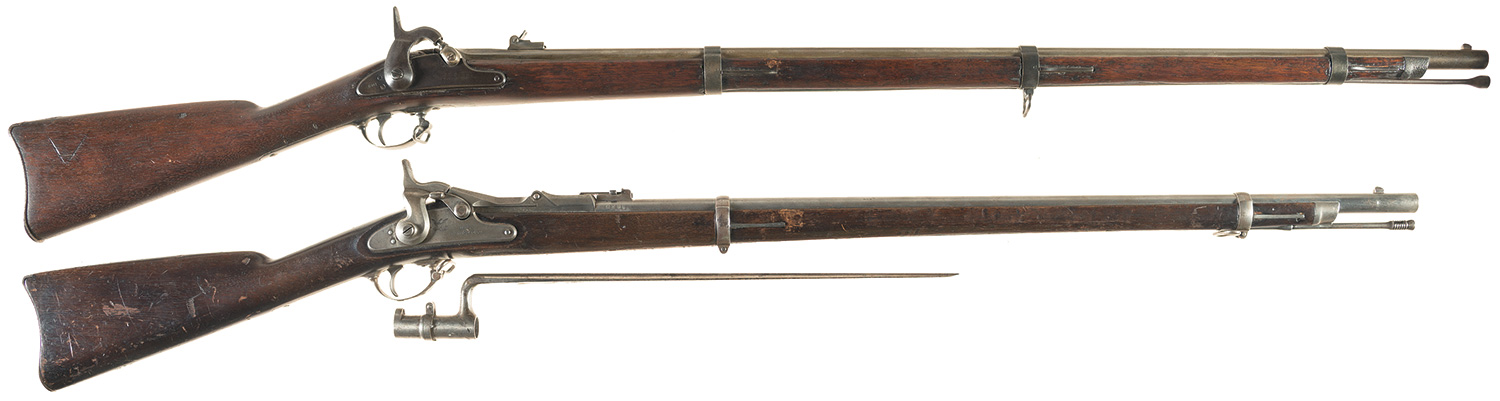 Two Antique American Military Rifles | Rock Island Auction
