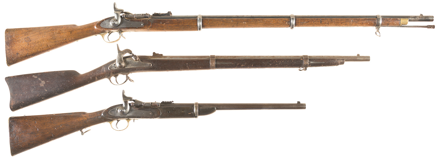 Three Antique Long Guns | Rock Island Auction