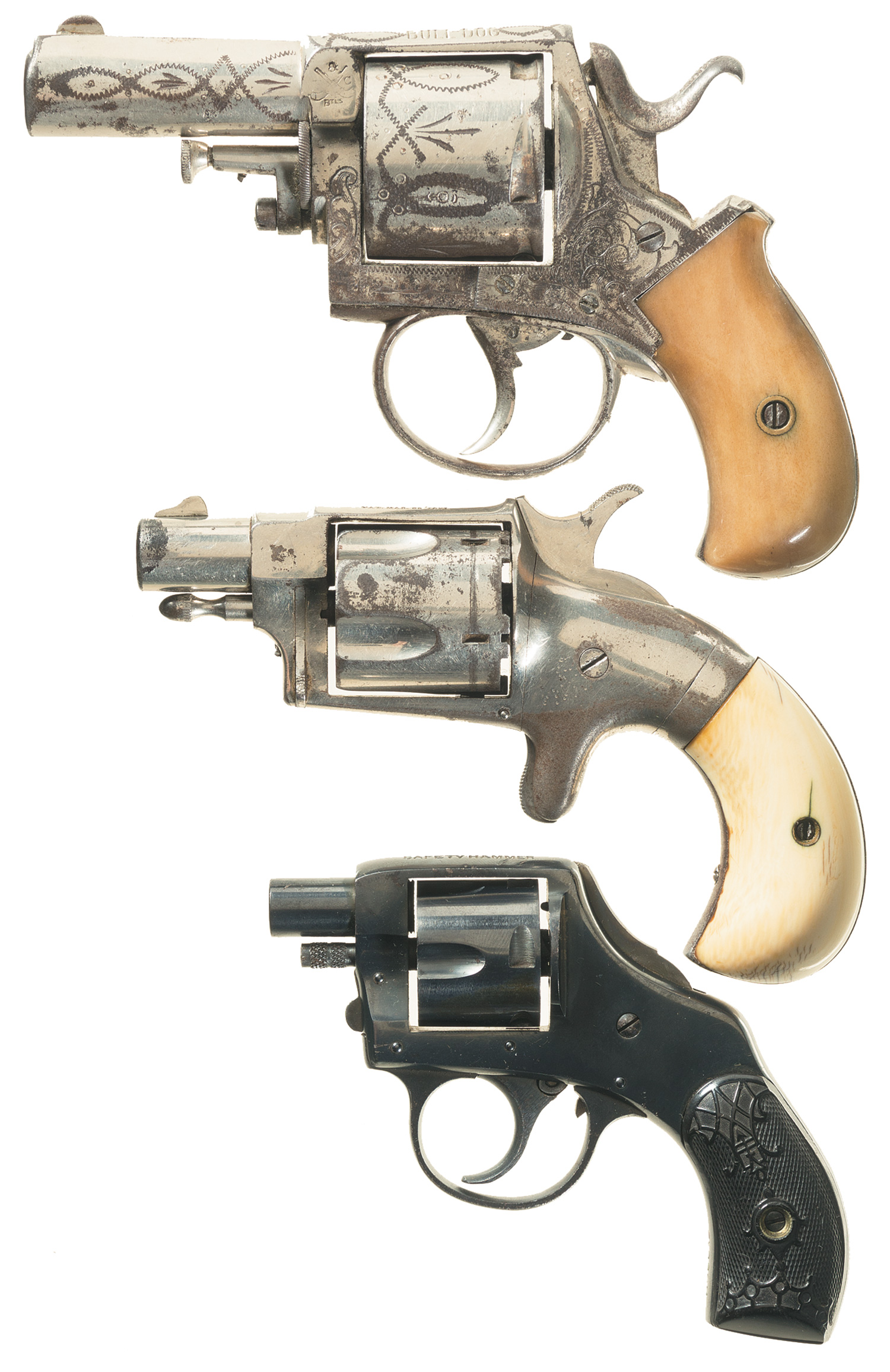 Three Revolvers | Rock Island Auction