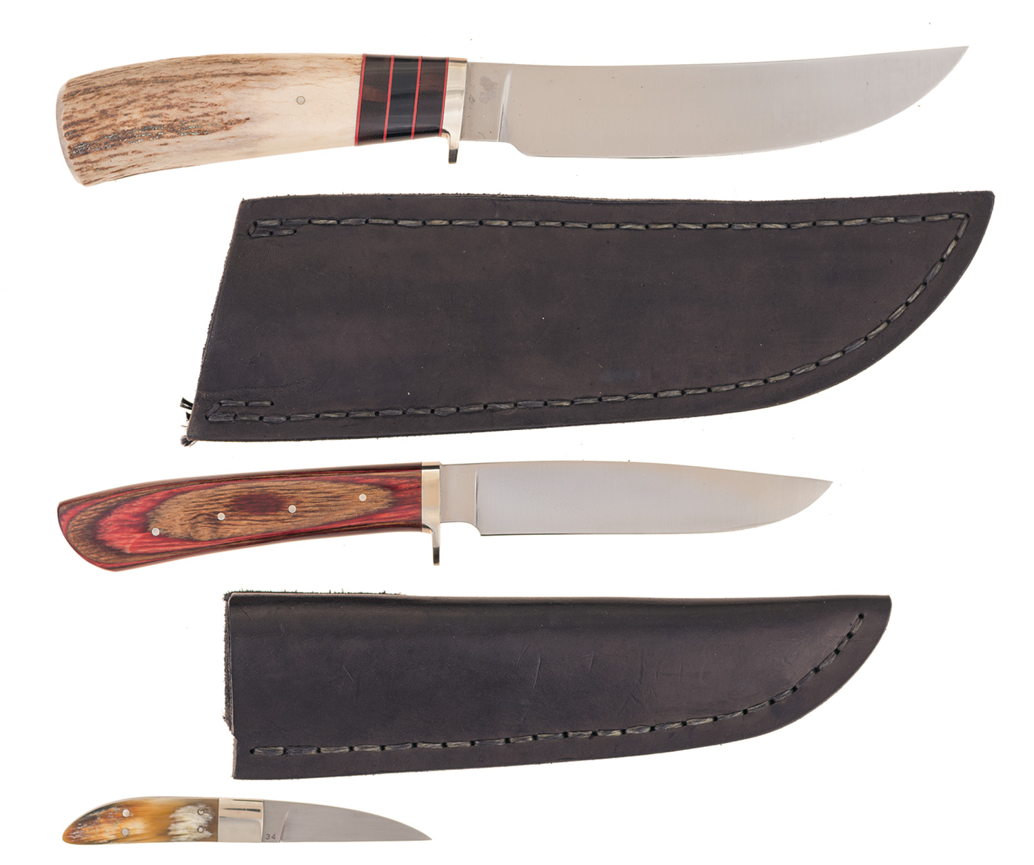 Three Craig Schneider Knives | Rock Island Auction Three Craig Schneider Knives | Rock Island Auction