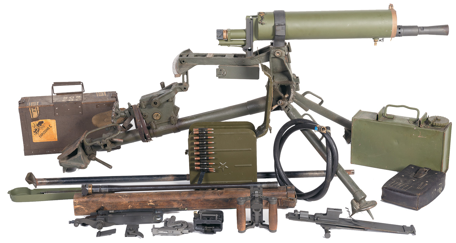 Assorted Components and Accessories for a Maxim Machine Gun | Rock ...