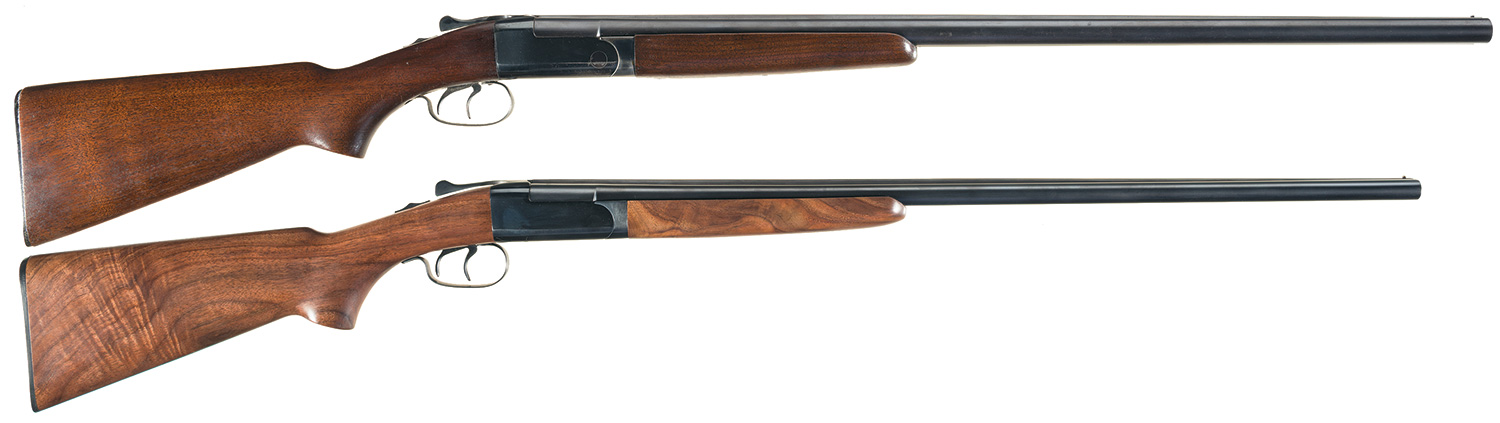 Two Winchester Double Barrel Box Lock Shotguns | Rock Island Auction