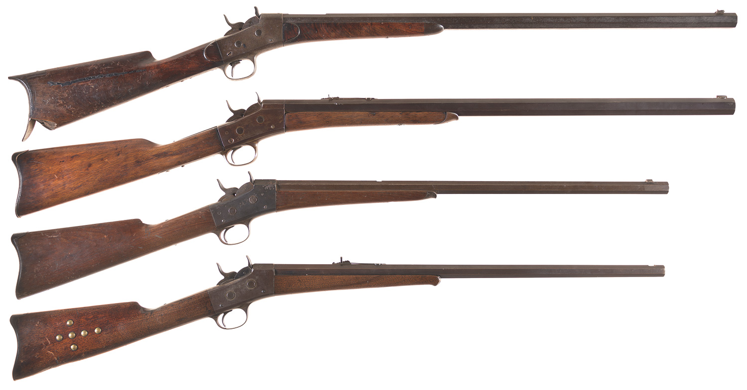 Four Rolling Block Rifles | Rock Island Auction